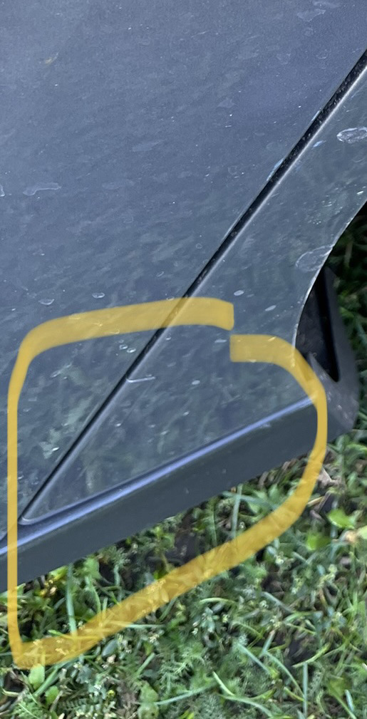 Лекало крыла — Ford Focus Hatchback III, 1,6 л, 2012 года | кузовной ...