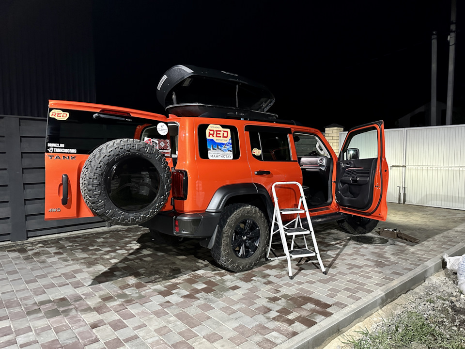 2023.08.08 Кавказ с RED-OFFROAD EXPEDITION — Tank 300, 2 л, 2022 года ...