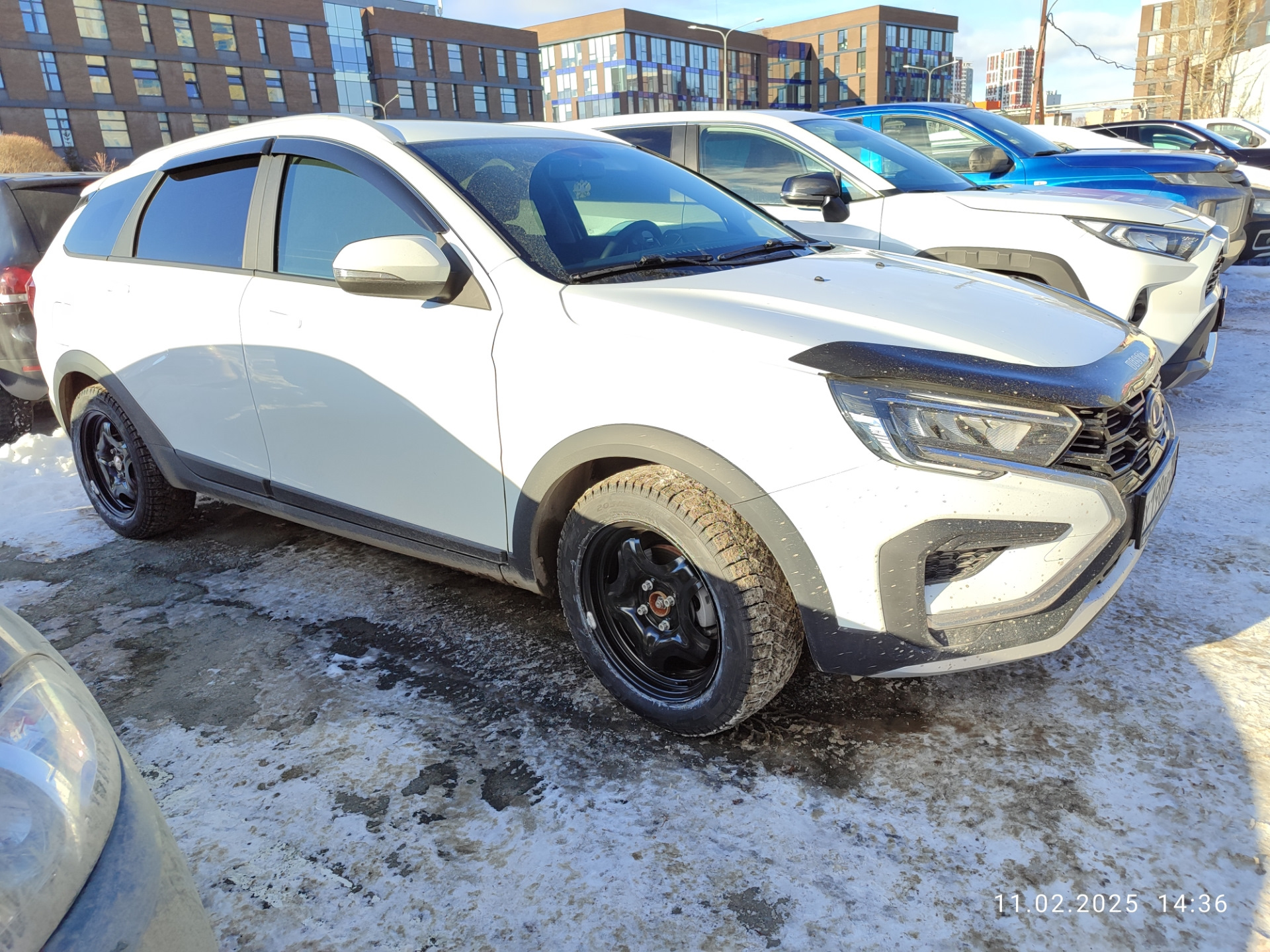 Перешёл на 16 колеса — Lada Vesta SW Cross (NG), 1,8 л, 2024 года ...