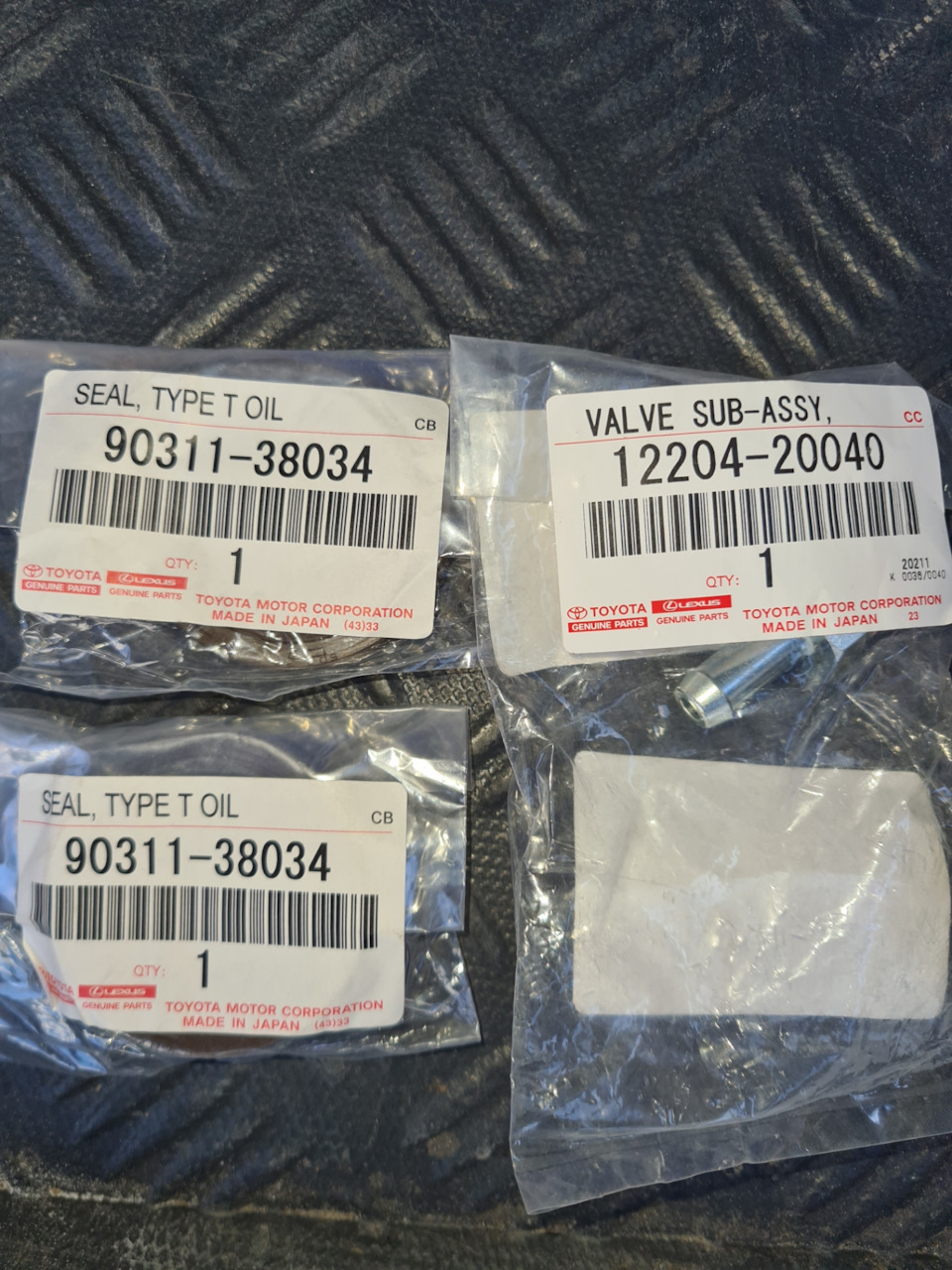 9031138034 Сальник распредвала OEM TOYOTA LEXUS | Запчасти на DRIVE2