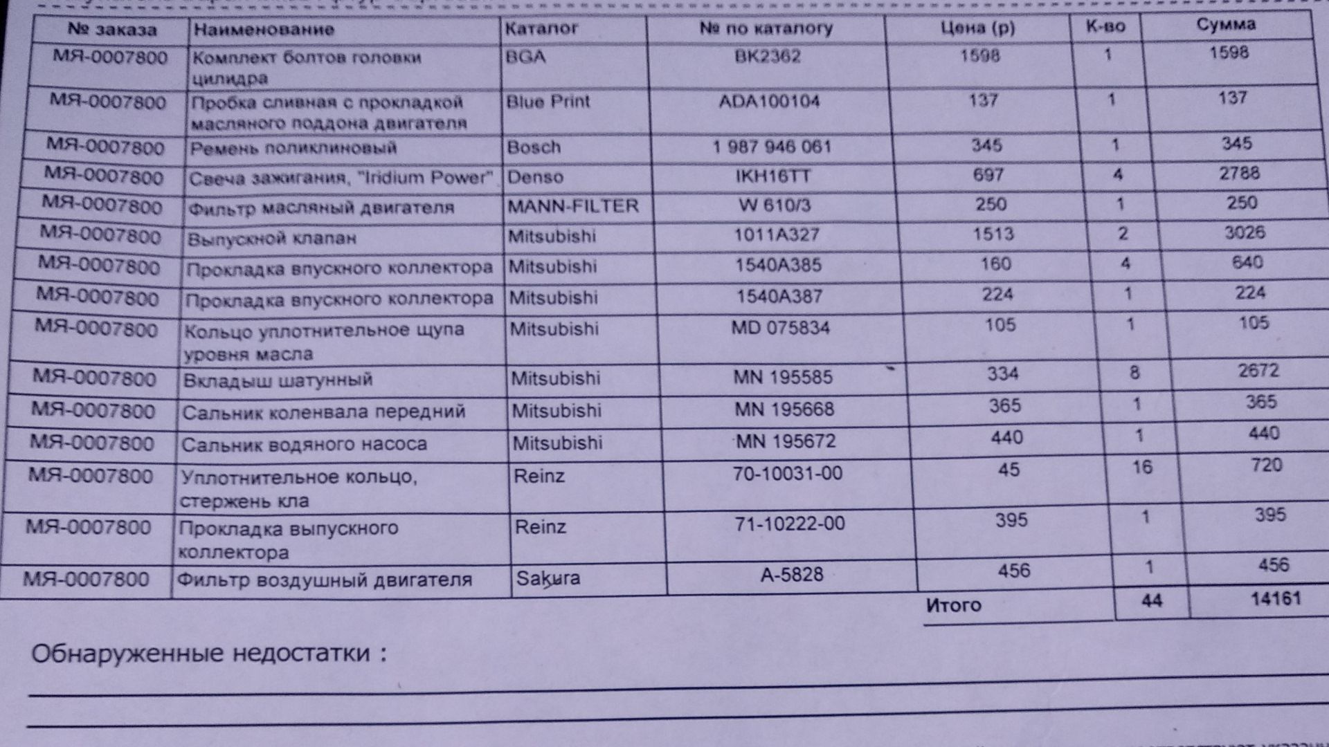 На 159000 прогарел клапан из за масложора. — Mitsubishi Lancer X, 2011 ...