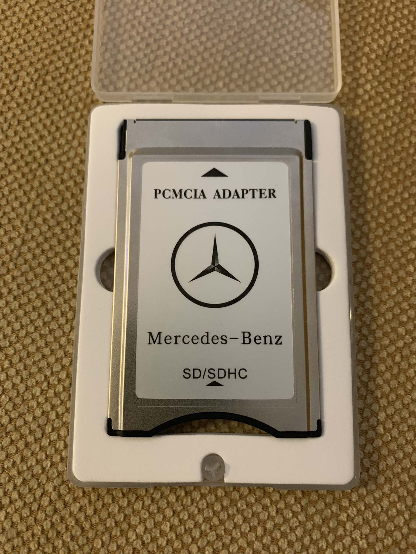 #1 PCMCIA SD/SDHC адаптер — Mercedes-Benz S-Class (W221), 5,5 л, 2008 ...