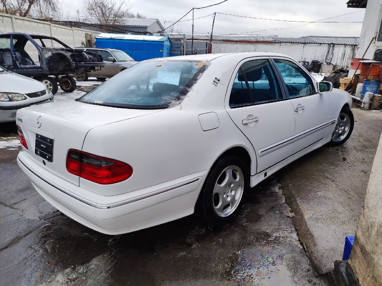 Разбираем MERCEDES E240 W210 Пробег 41 т.км. — ДакАвто на DRIVE2