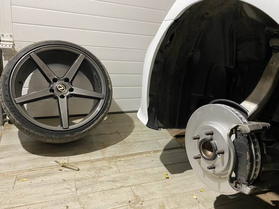 Тормозные диски ATE — Lexus IS III, 2,5 л, 2014 года | запчасти | DRIVE2