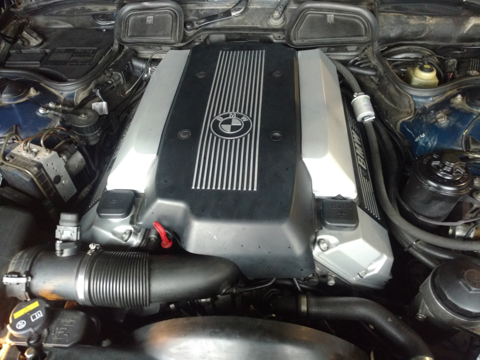 Окончание профилактики М62 — BMW 7 series (E38), 4,4 л, 1999 года ...