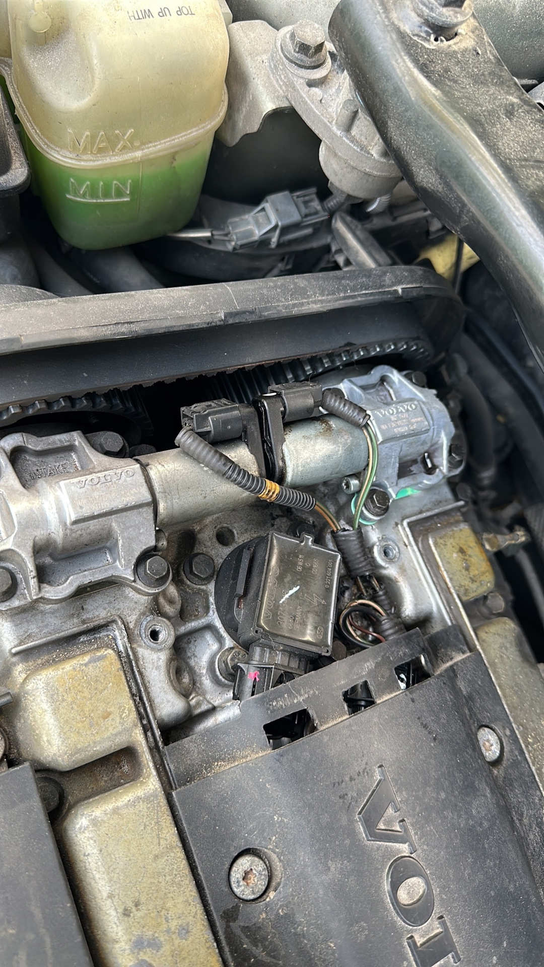 Первое обслуживание/Борьба с ошибкой ECM-614B — Volvo XC70 II, 2,5 л ...