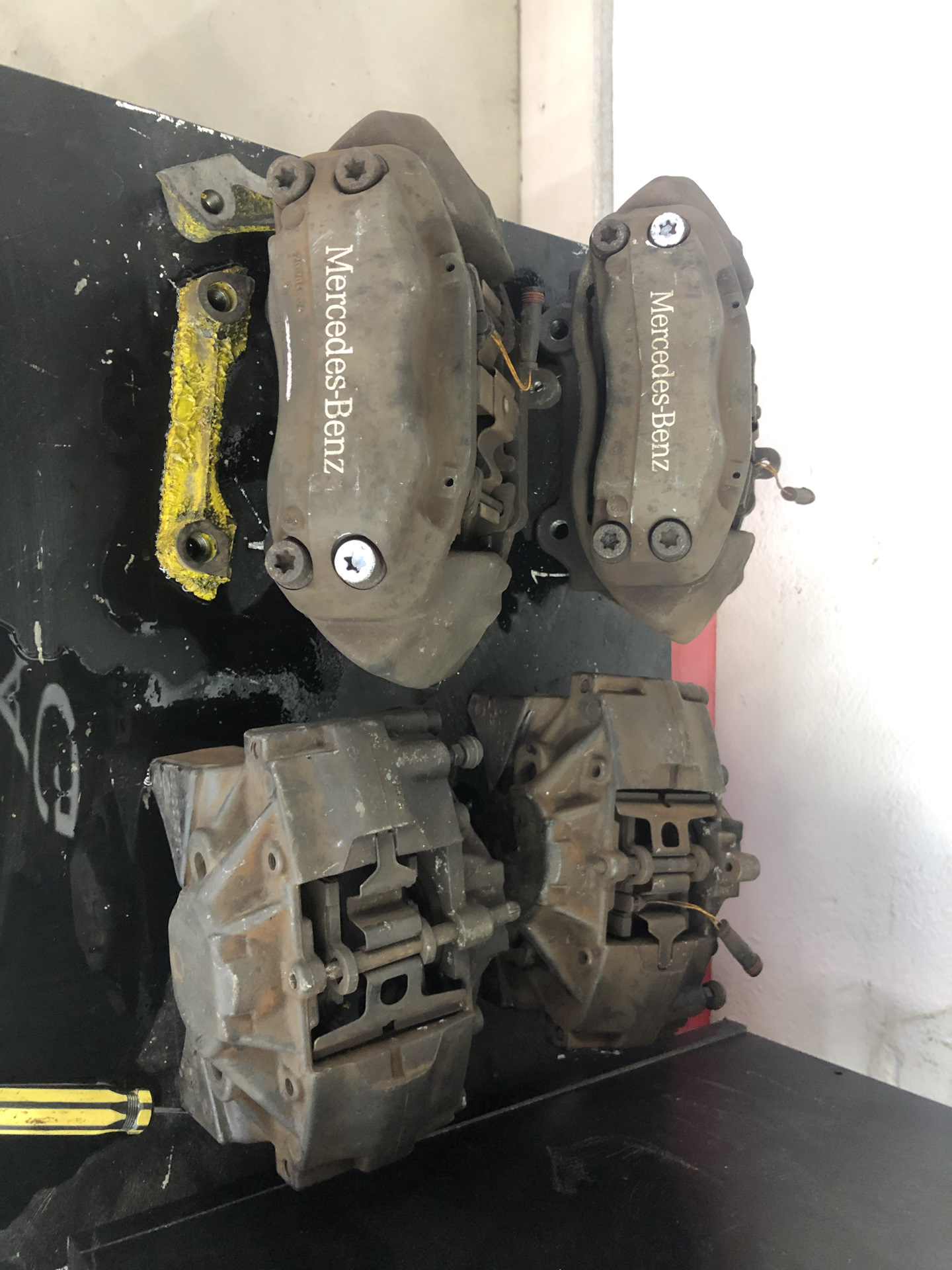 Суппорта для w124 от w220 — Mercedes-Benz E-Class (W124), 2,2 л, 1993 ...