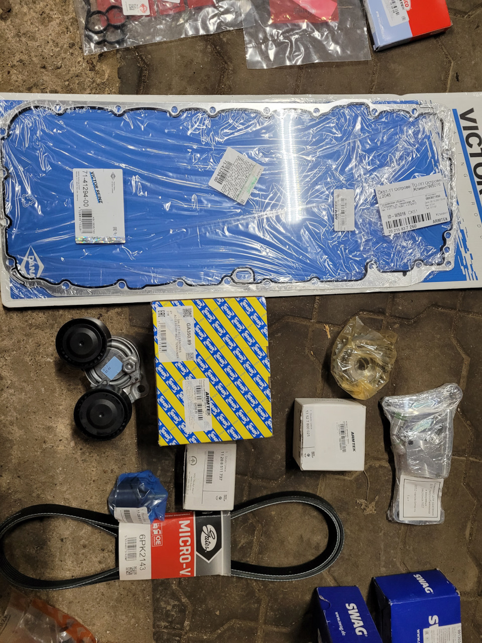 Замена цепи ГРМ на моторе N57N BMW F10 3.0d и устранение небольших ...