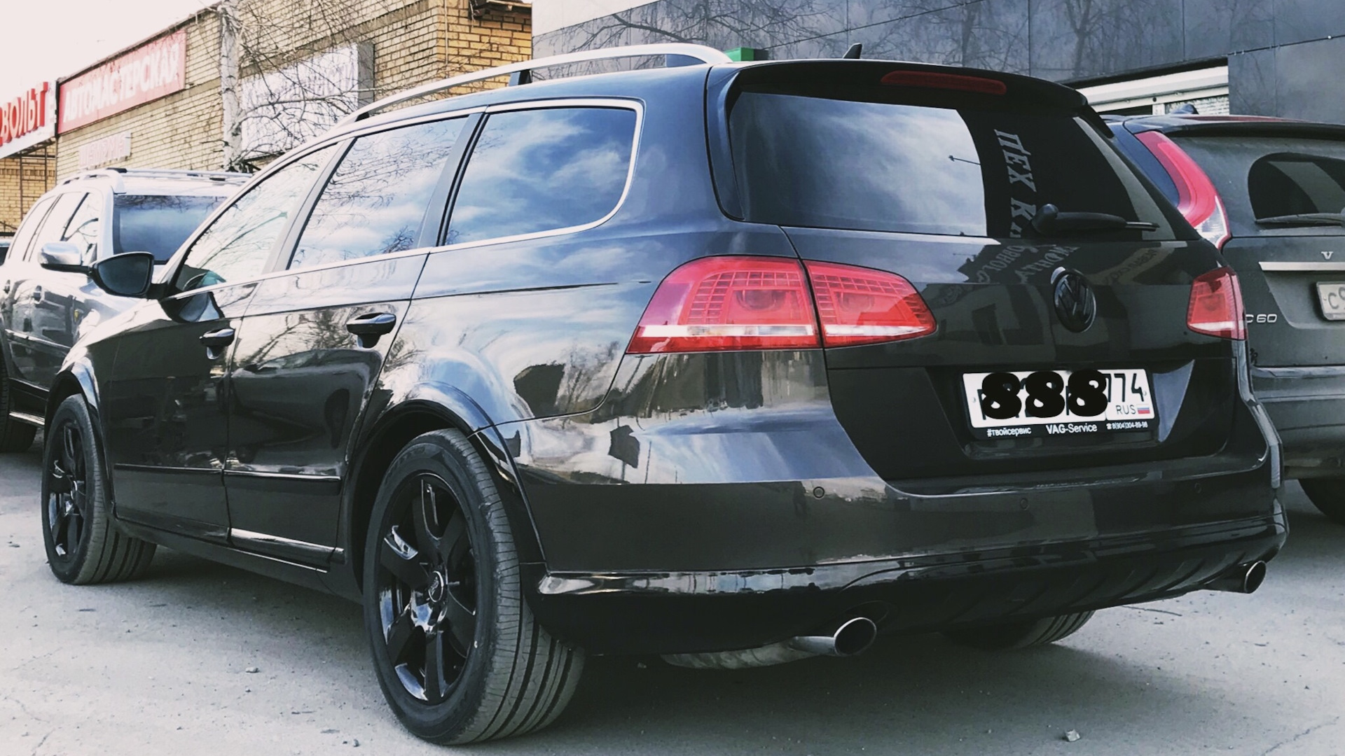 Volkswagen Passat Alltrack (B7) 2.0 бензиновый 2012 | Bronze Bullet на ...