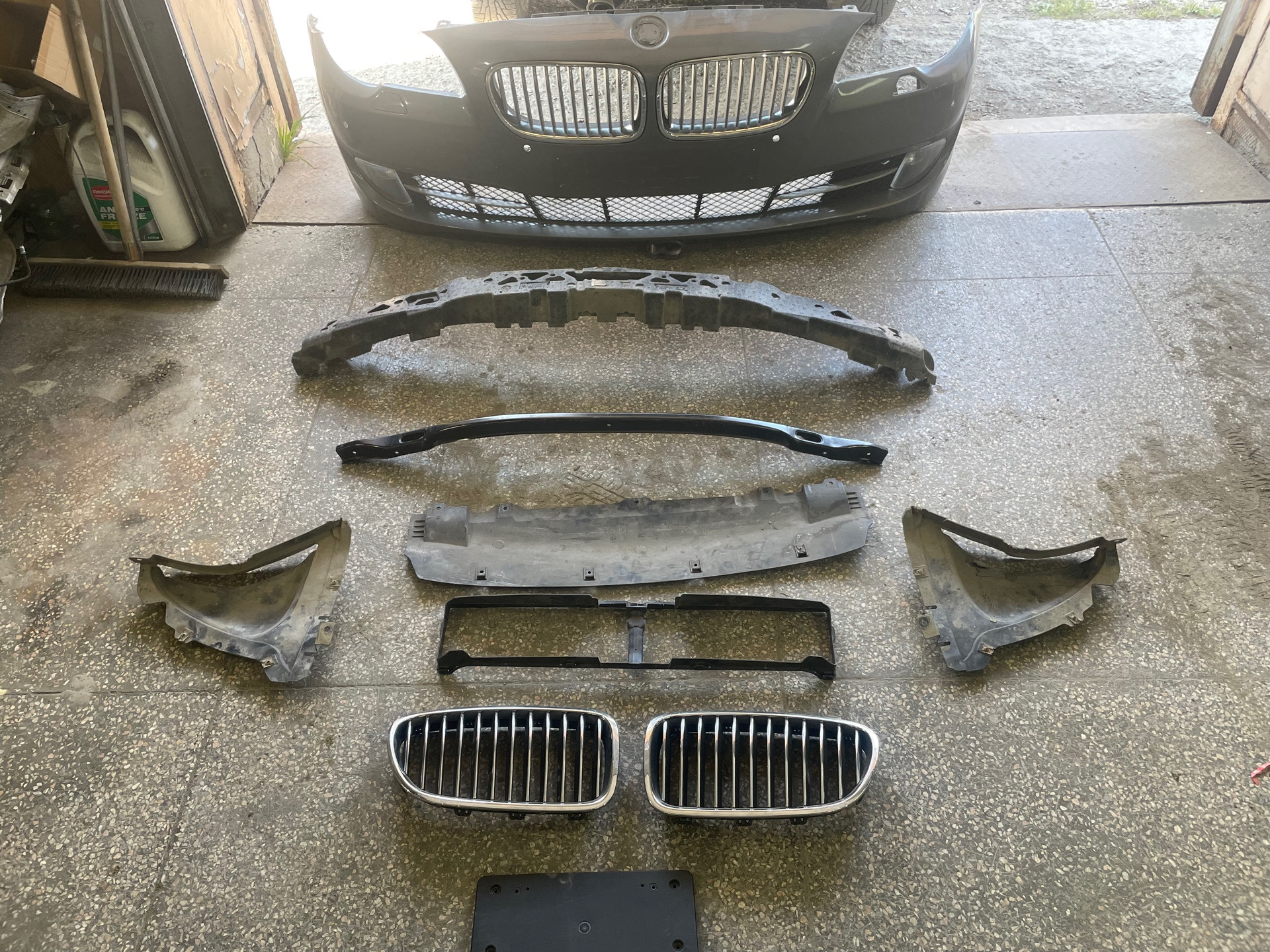 Дооснащение бампера bmw m-tech — BMW 5 series (F10), 2 л, 2013 года ...