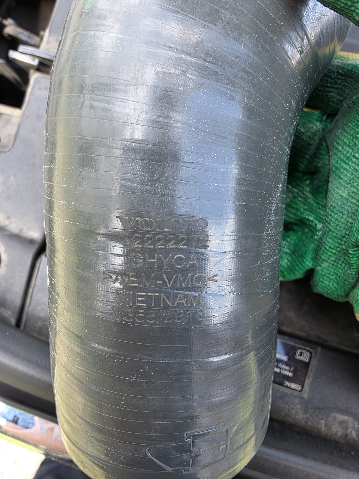 Замена дроссельной заслонки и патрубока — Volvo XC90 (2G), 2 л, 2015 ...