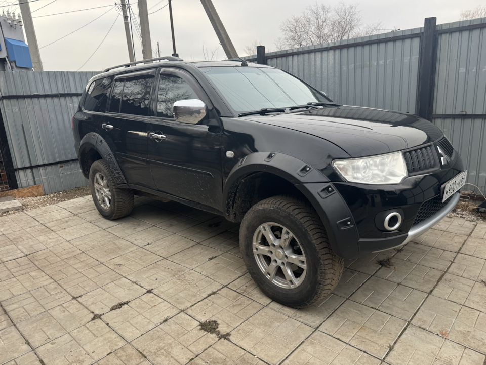 #7 Проставки колесные — Mitsubishi Pajero Sport (2G), 2,5 л, 2012 года ...