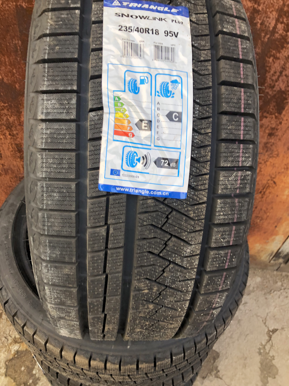 #19 Triangle Snowlink PL02 235/40R18 95V — Skoda Superb Mk2, 1,8 л ...