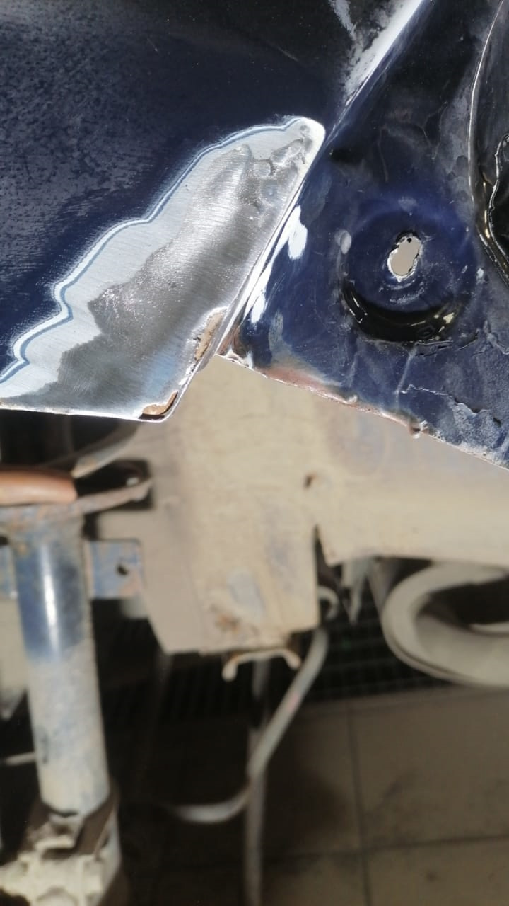 Покраска задних крыльев — Renault Duster (1G), 2 л, 2014 года ...