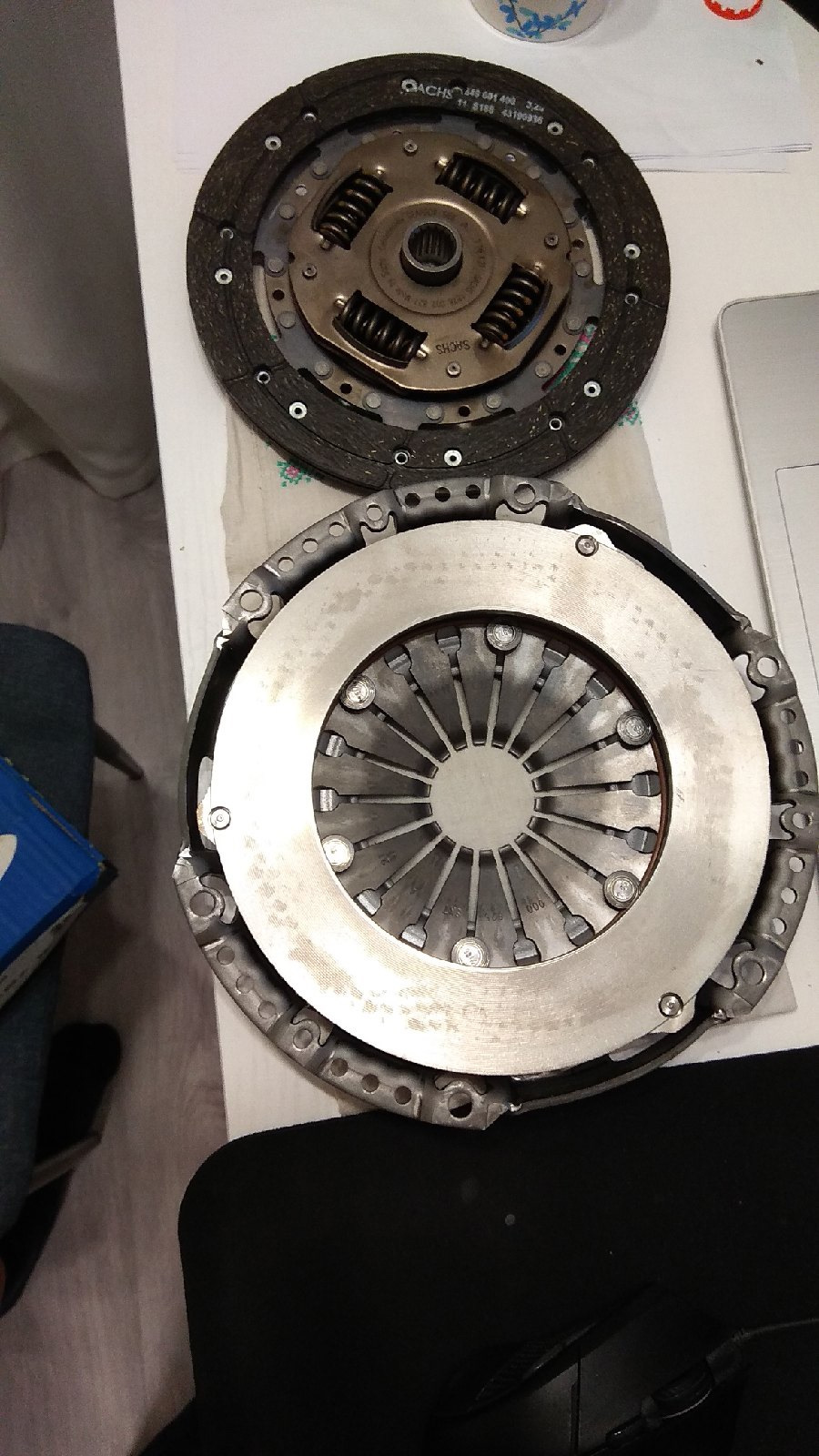 Замена сцепления и обслуживание коробки — Ford Focus Hatchback II, 1,8 ...