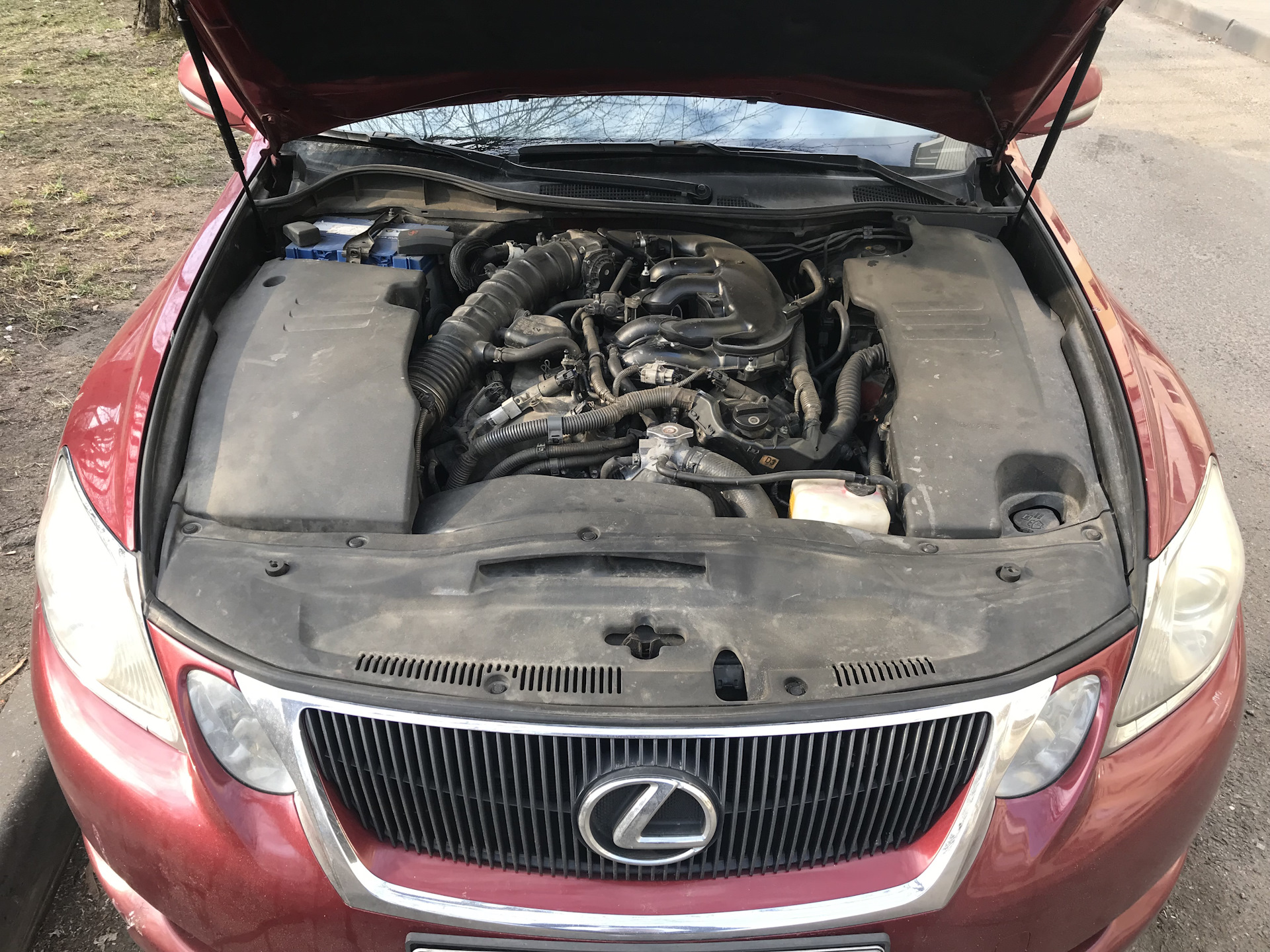 Наводим блеск в моторном отсеке, или как я тоже… — Lexus GS (S190), 3,5 ...