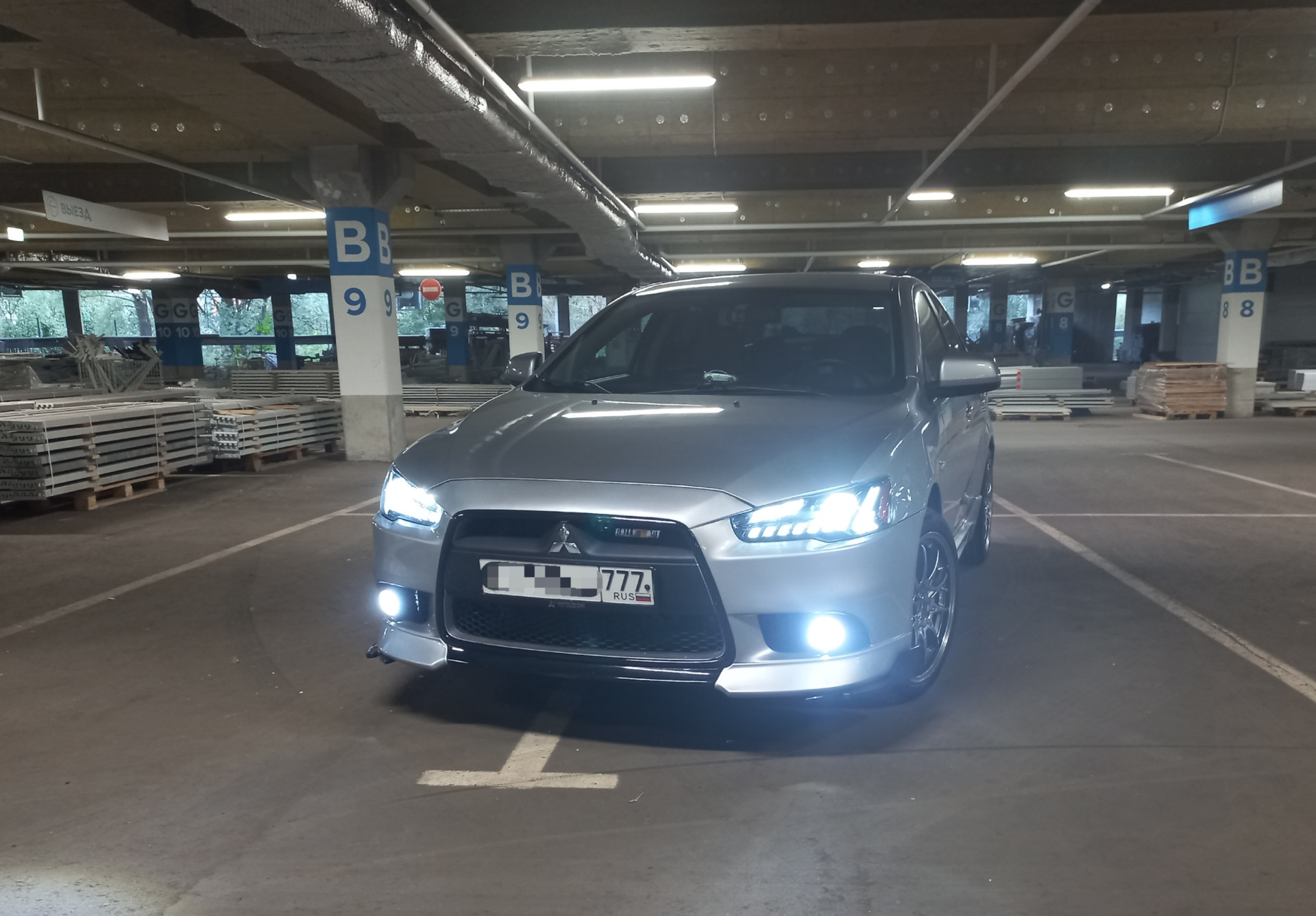 🖼ФОТОСЕТ "IN THE PARKING 2024" #04 LANCER SILVER X!🖼 — Mitsubishi ...