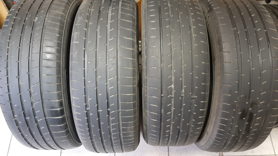 Шины летние Toyo 225/55 R19 на Mazda CX-7. Б/у | 16 000 ₽ в городе ...
