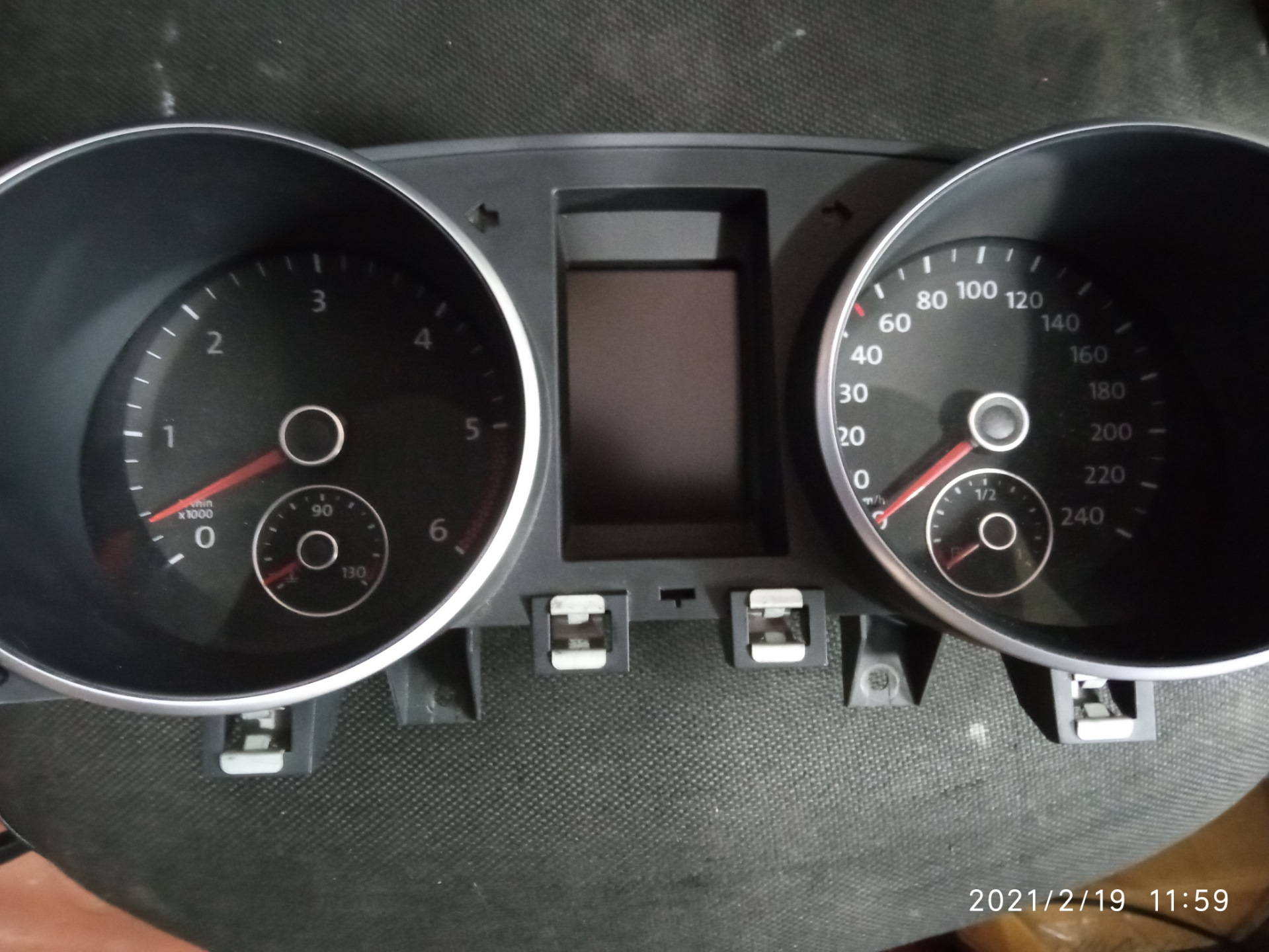 Замена приборной панели Golf 6 после химчистки — DRIVE2