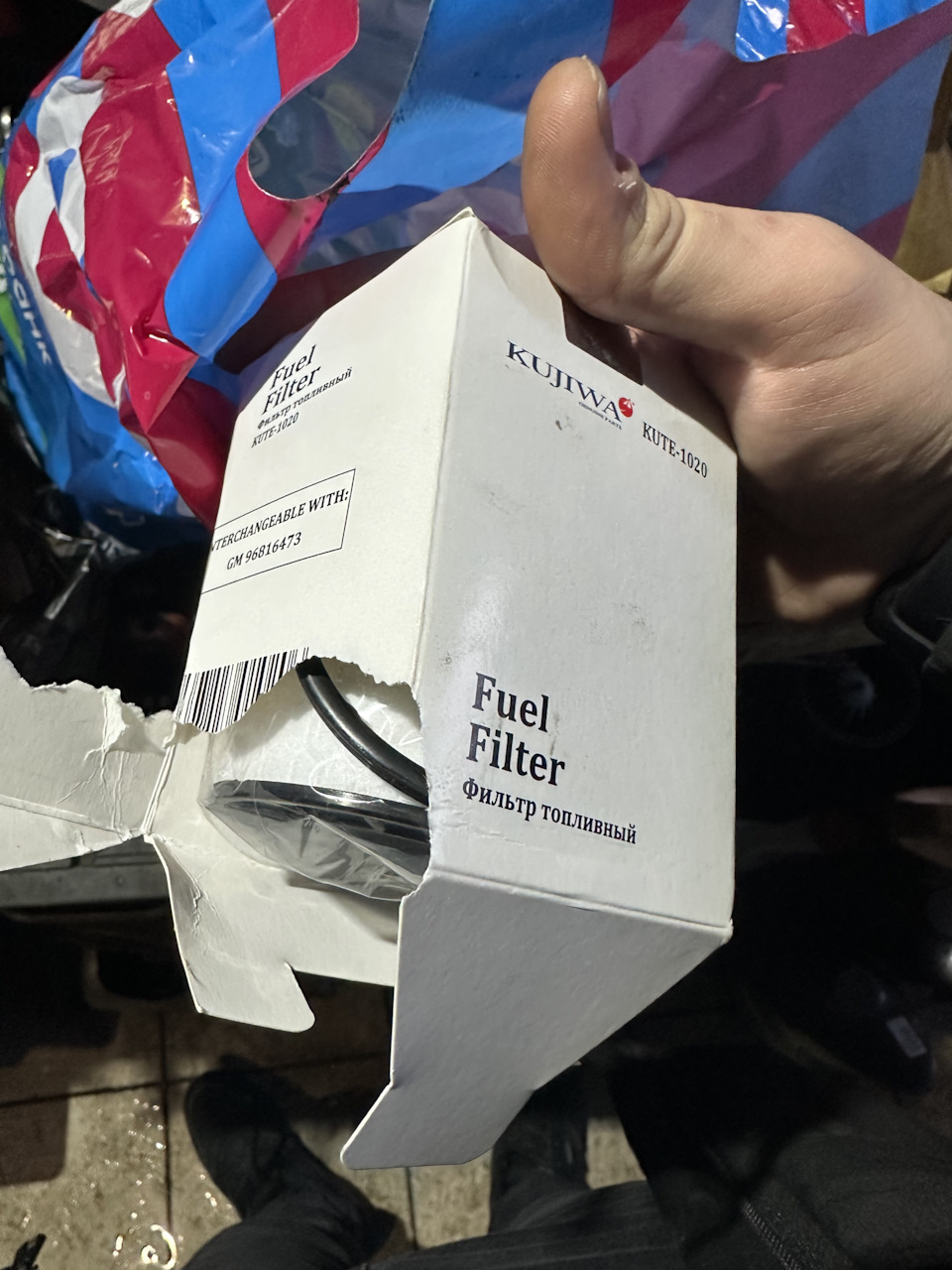 96816473 Фильтр топливный GM | Запчасти на DRIVE2
