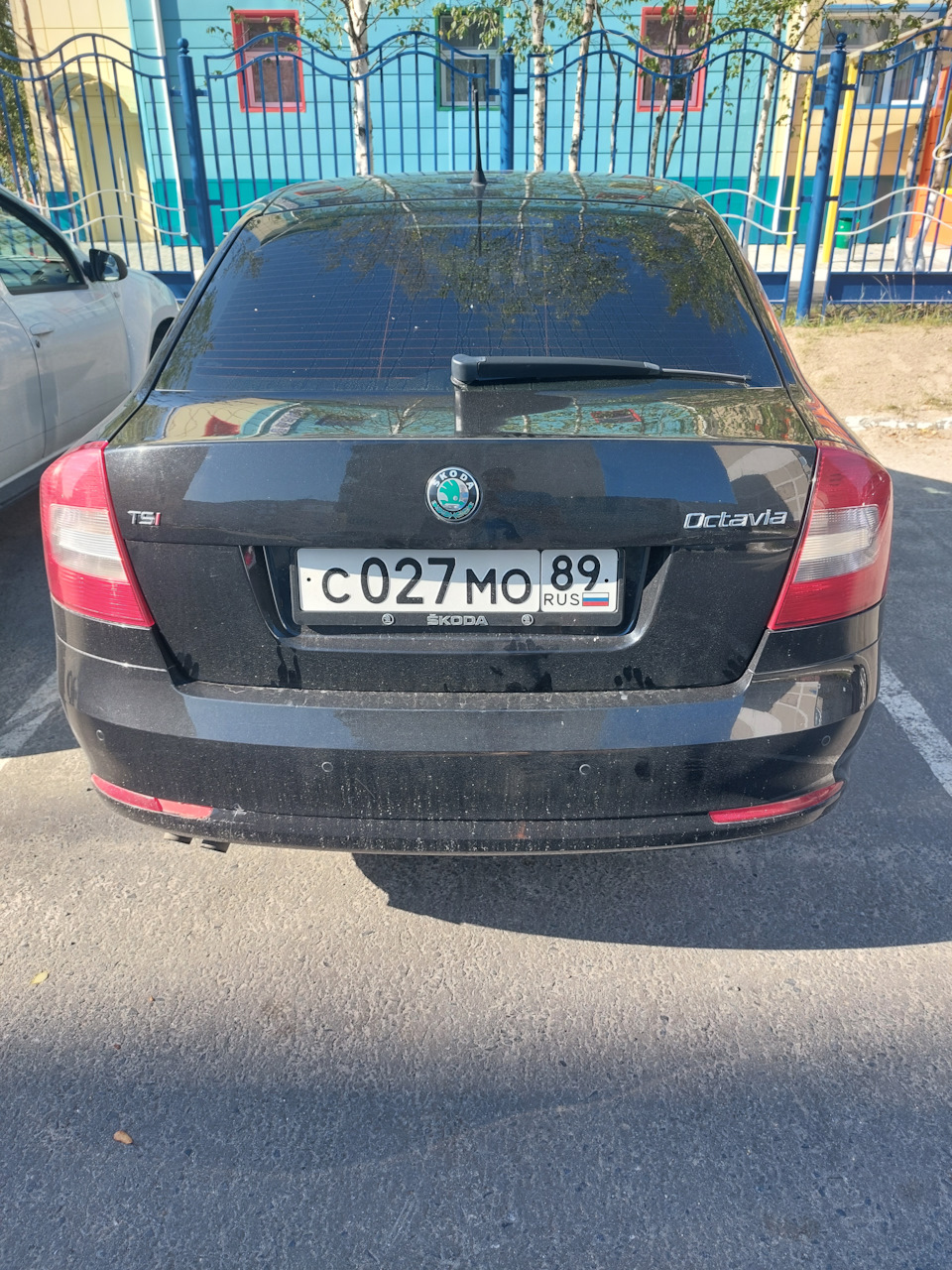 Новенькая эмблема октавия а5 — Skoda Octavia A5 Mk2, 1,8 л, 2013 года ...