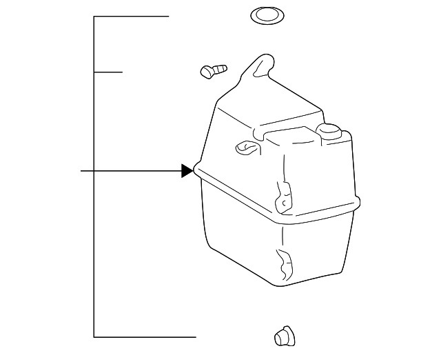 8531520600 Бачок омывателя для Celica TOYOTA LEXUS | Запчасти на DRIVE2