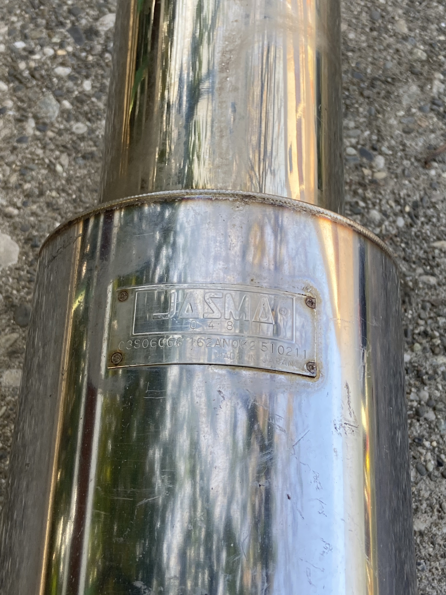 Выхлопные банки JASMA Apexi — Nissan Fuga (1G), 3,5 л, 2008 года ...