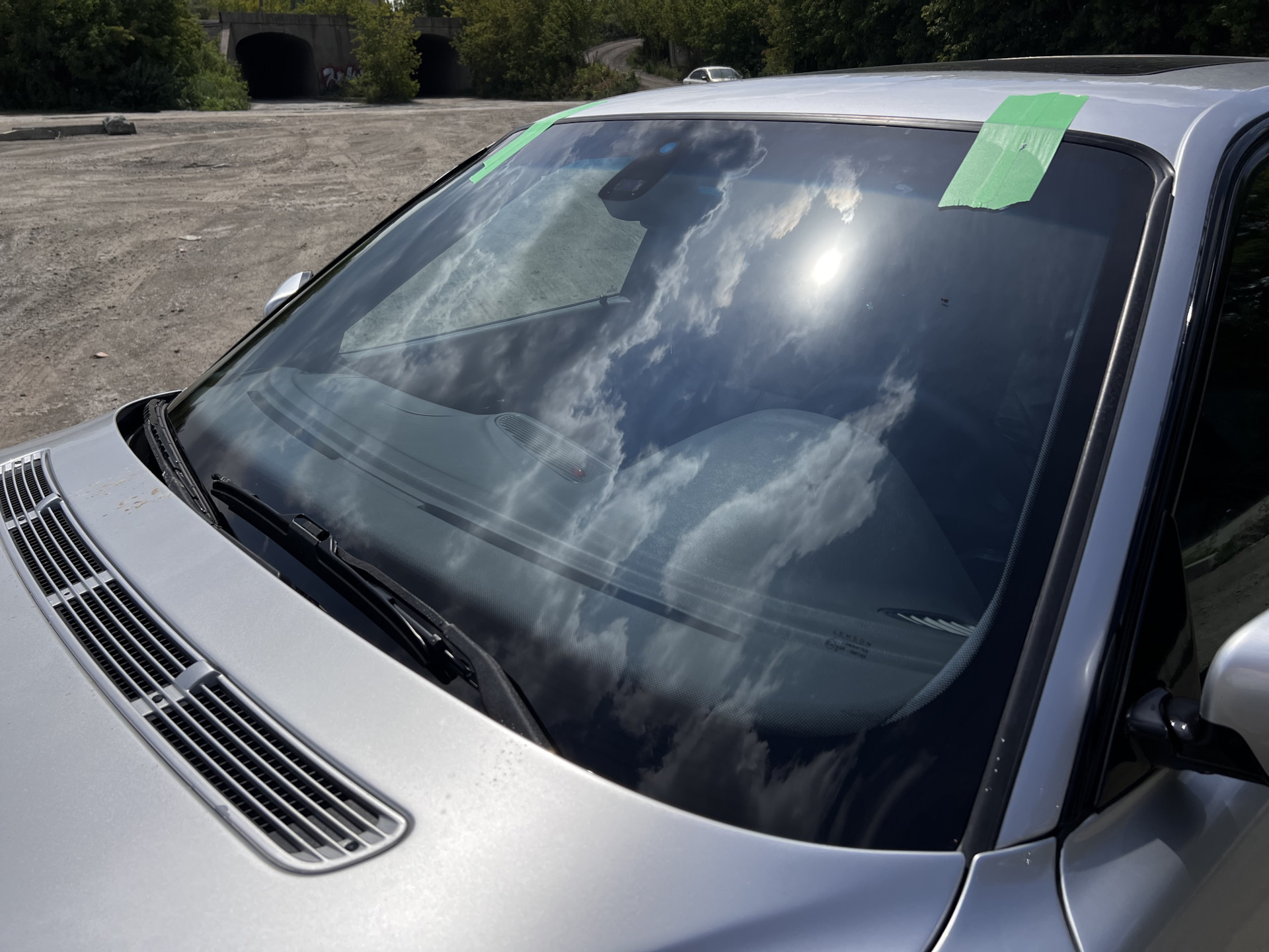 Замена лобового стекла — BMW 7 series (E38), 3,5 л, 1999 года | визит ...