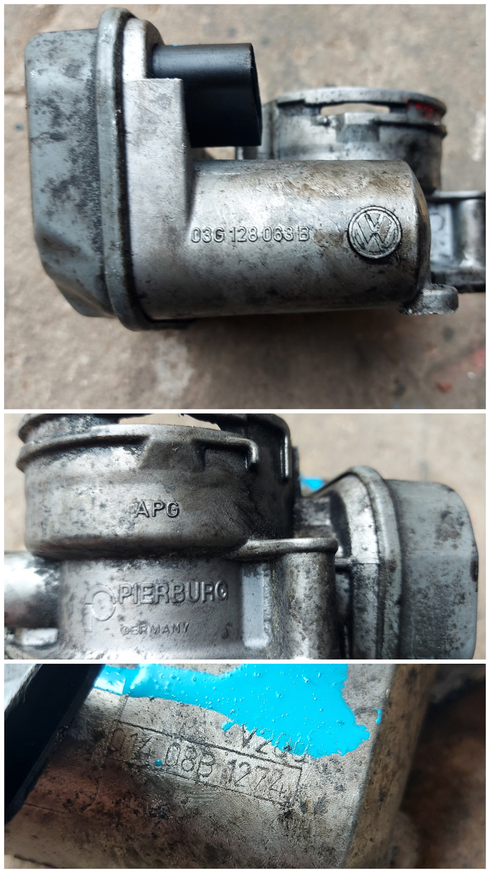 Ошибка 19558 / P3102 по впуску. Дизельный Passat B6. Дополнено ...