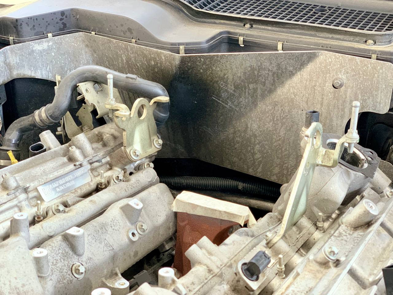 Очистка впускной системы — Mercedes-Benz G-class (W463), 3 л., 2015 ...