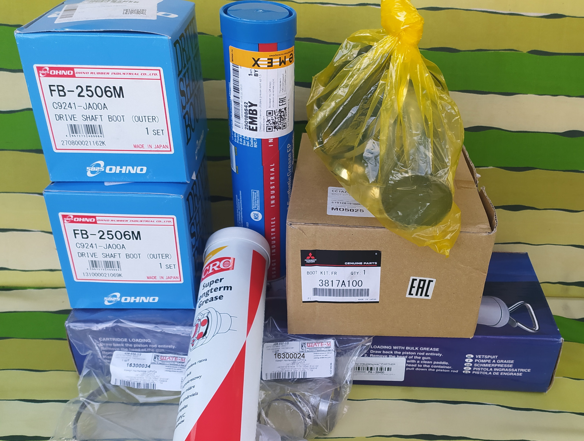 Замена пыльников и смазки на передних приводах — Mitsubishi Outlander ...