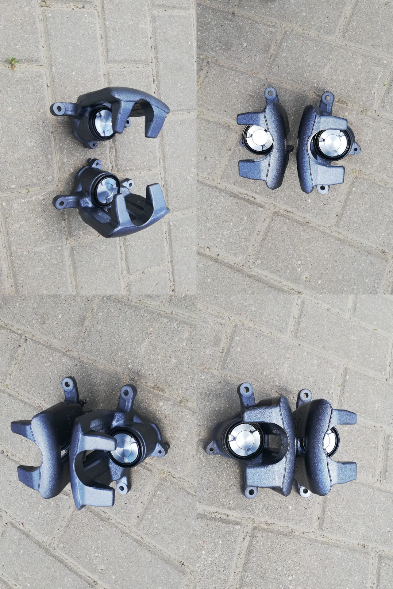 Ребилд задних суппортов 1KW под диск 330мм. — Audi A6 Avant (C6), 3 л ...