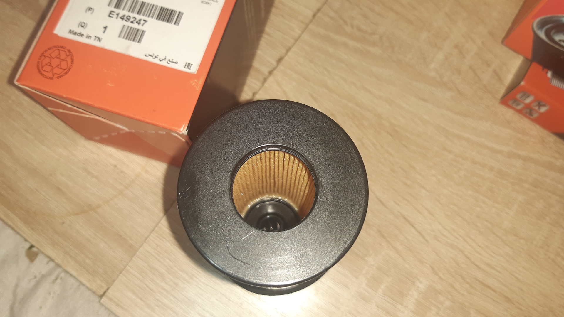 Подготовка к замене масла. Масленый фильтр Eurorepar E149247. — Opel ...