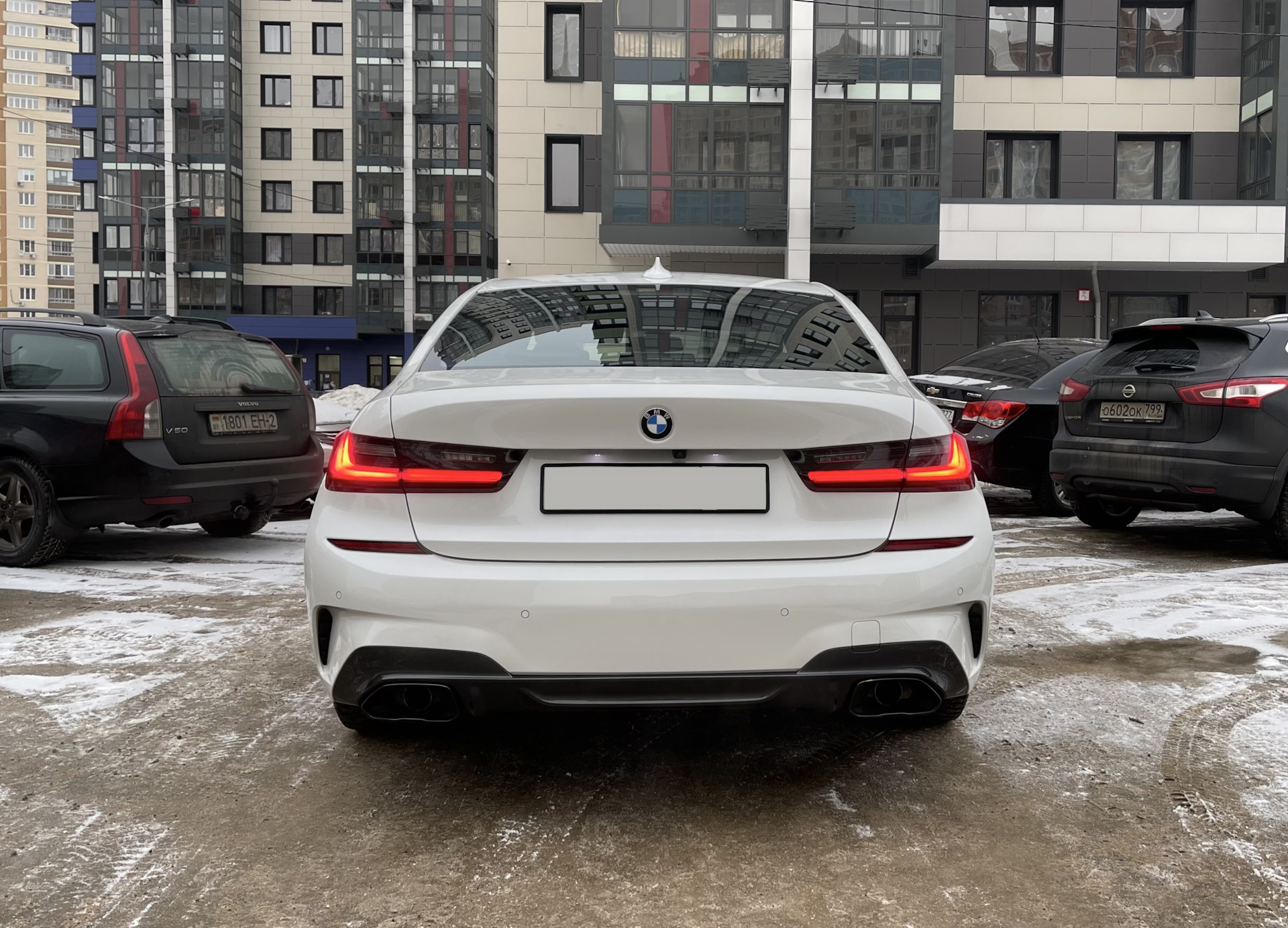 Насадки и диффузор — BMW 3 series (G20), 2 л, 2020 года | стайлинг | DRIVE2