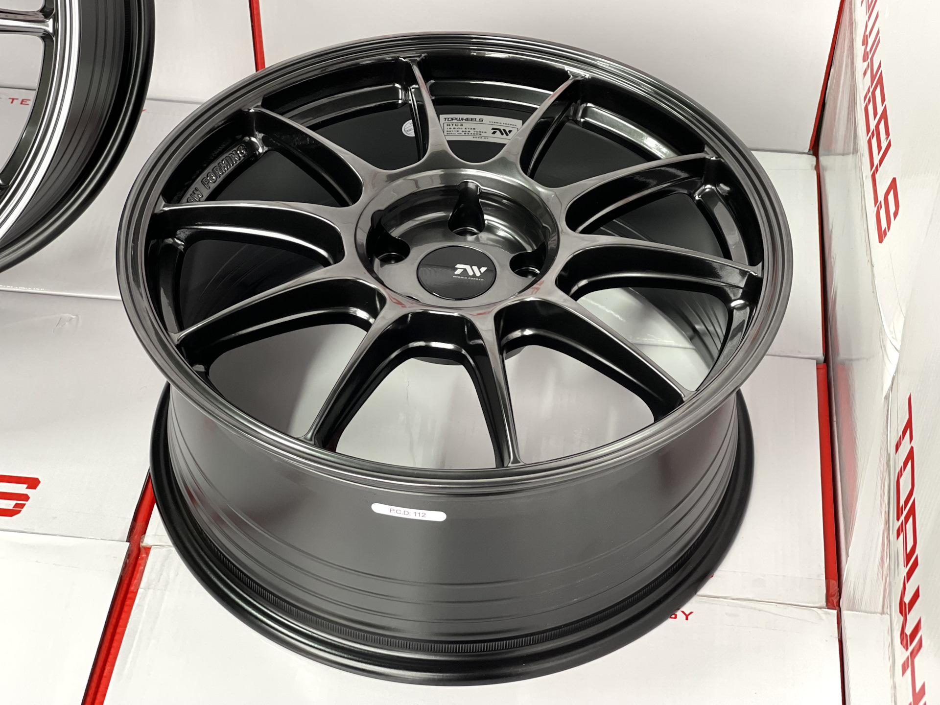 Topwheels GT03 gen3 satin bronze и hyper black — TopWheels на DRIVE2