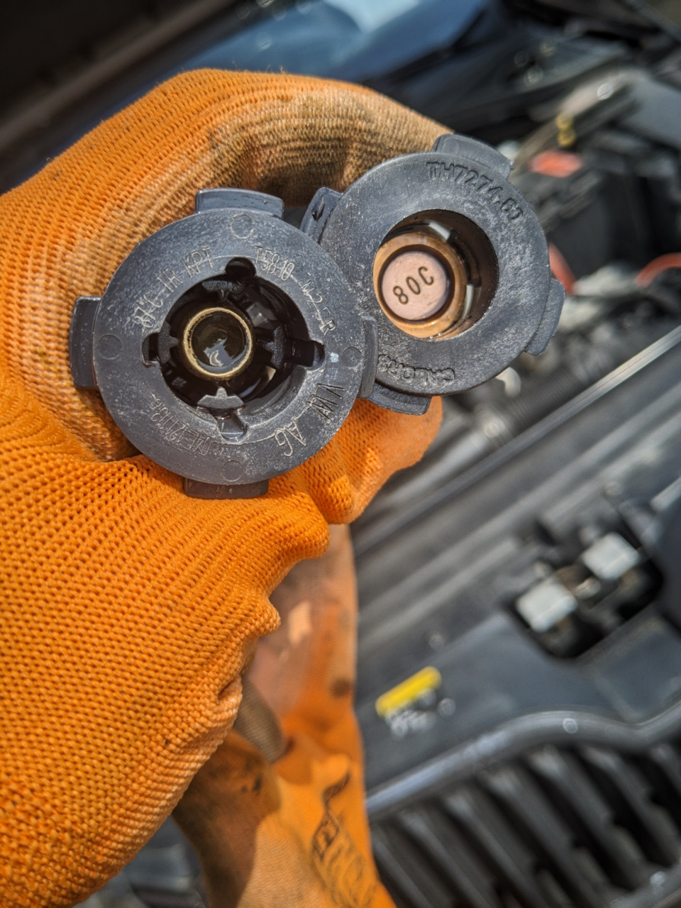 Поставил холодный термостат 🥶 — Skoda Octavia A7 Mk3, 1,4 л, 2016 года ...