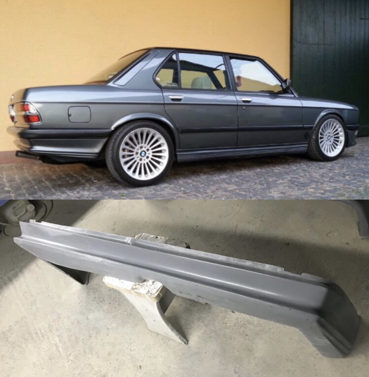Задняя накладка Zender — BMW 5 series (E28), 2 л., 1982 года | своими ...