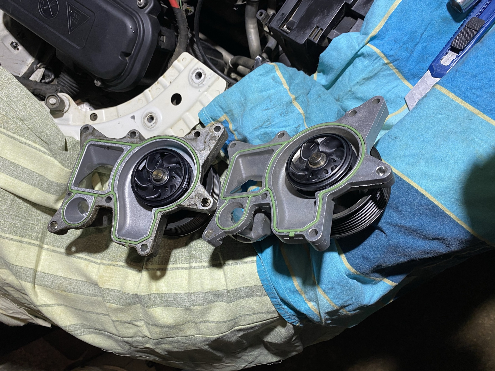 Появился посторонний звук в районе ременного привода. Ремонт генератора ...