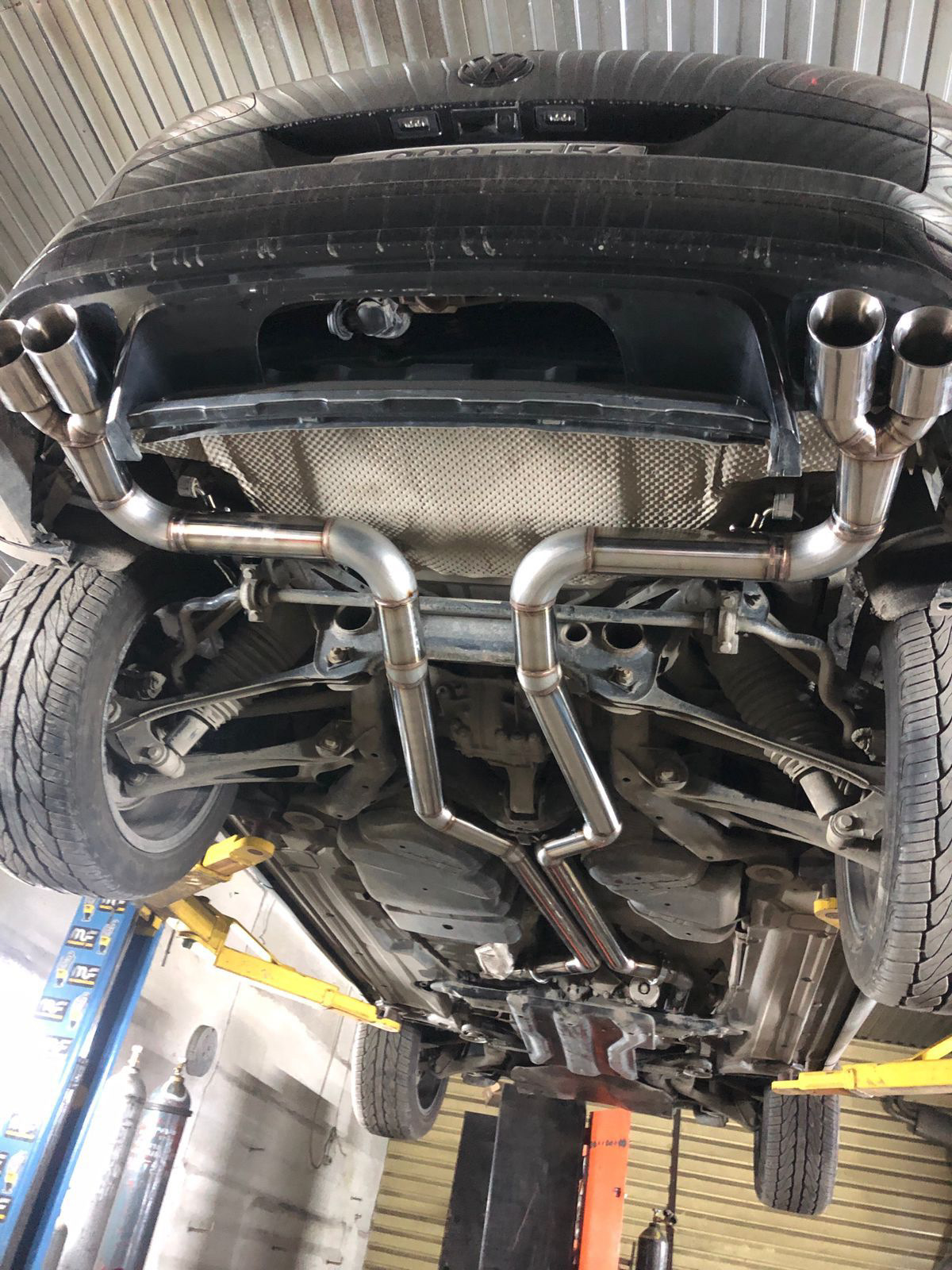 Выхлоп на CKDA ?) — Volkswagen Touareg (2G), 4,1 л, 2015 года | другое ...