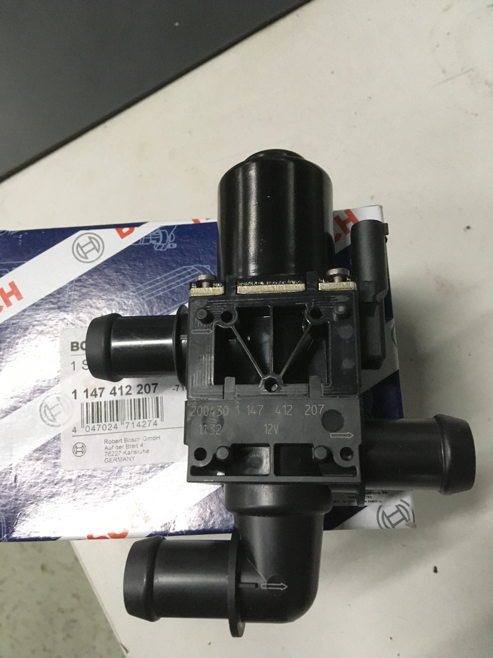 1147412207 Электромагнитный клапан BOSCH | Запчасти на DRIVE2