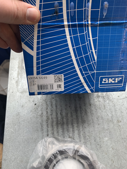 VKBA6649 Комплект подшипника ступицы колеса SKF | Запчасти на DRIVE2