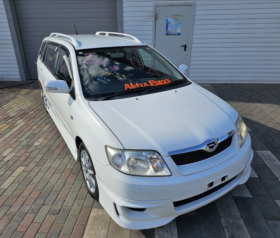 Toyota Corolla Fielder в полный разбор на Toyota Allex, Toyota Corolla Spacio (E121), Toyota ...