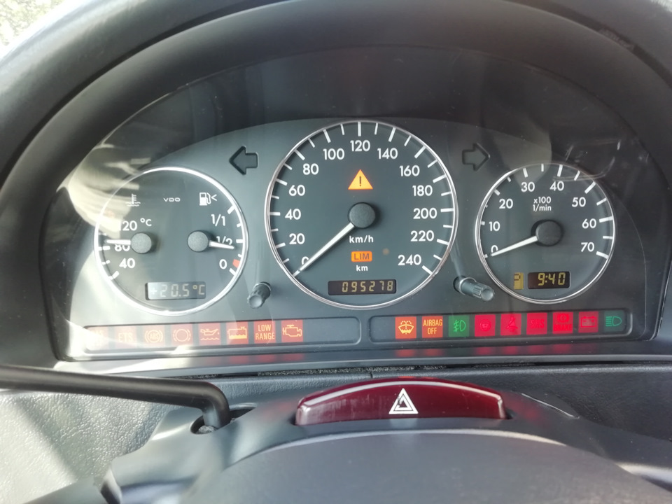 Скрутил пробег или новая приборка) — Mercedes-Benz M-Class (W163), 3,7 ...