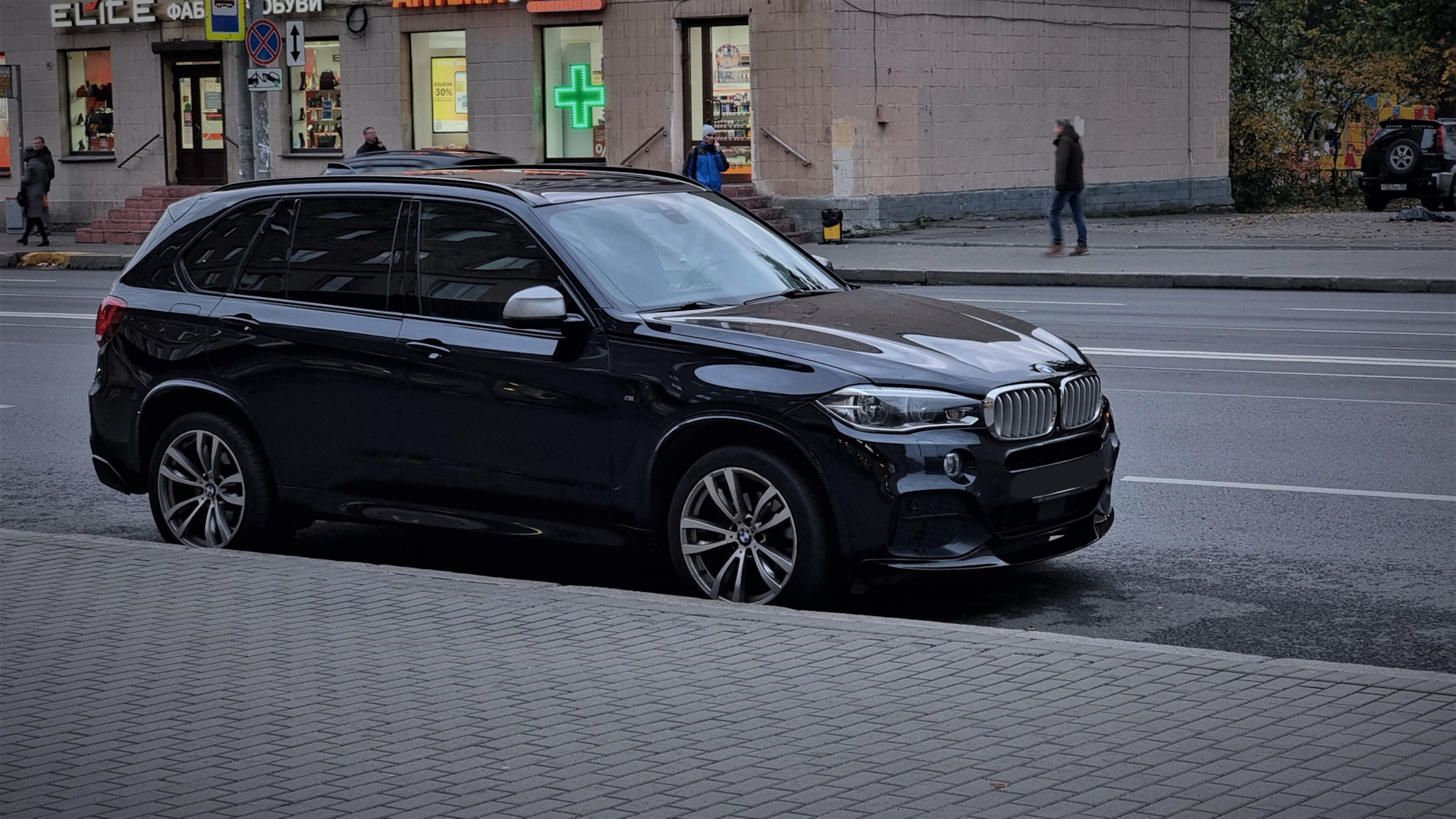 Установил на X5M50D F15 обвес M-Performance — BMW X5 (F15), 3 л, 2015 ...