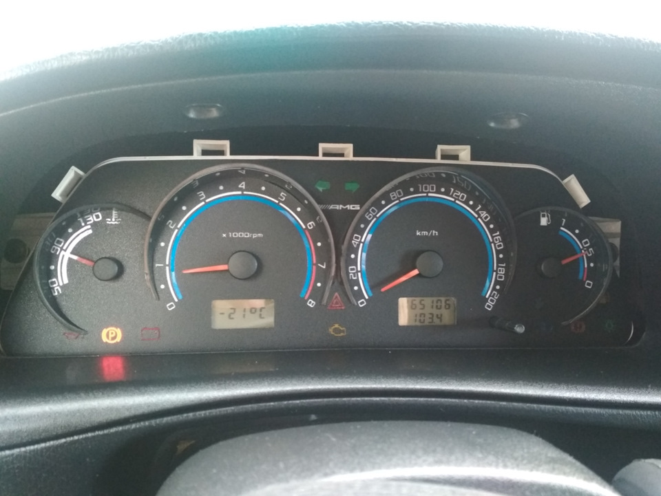 Комбинация приборов — Chevrolet Niva (1G), 1,7 л, 2006 года | тюнинг ...