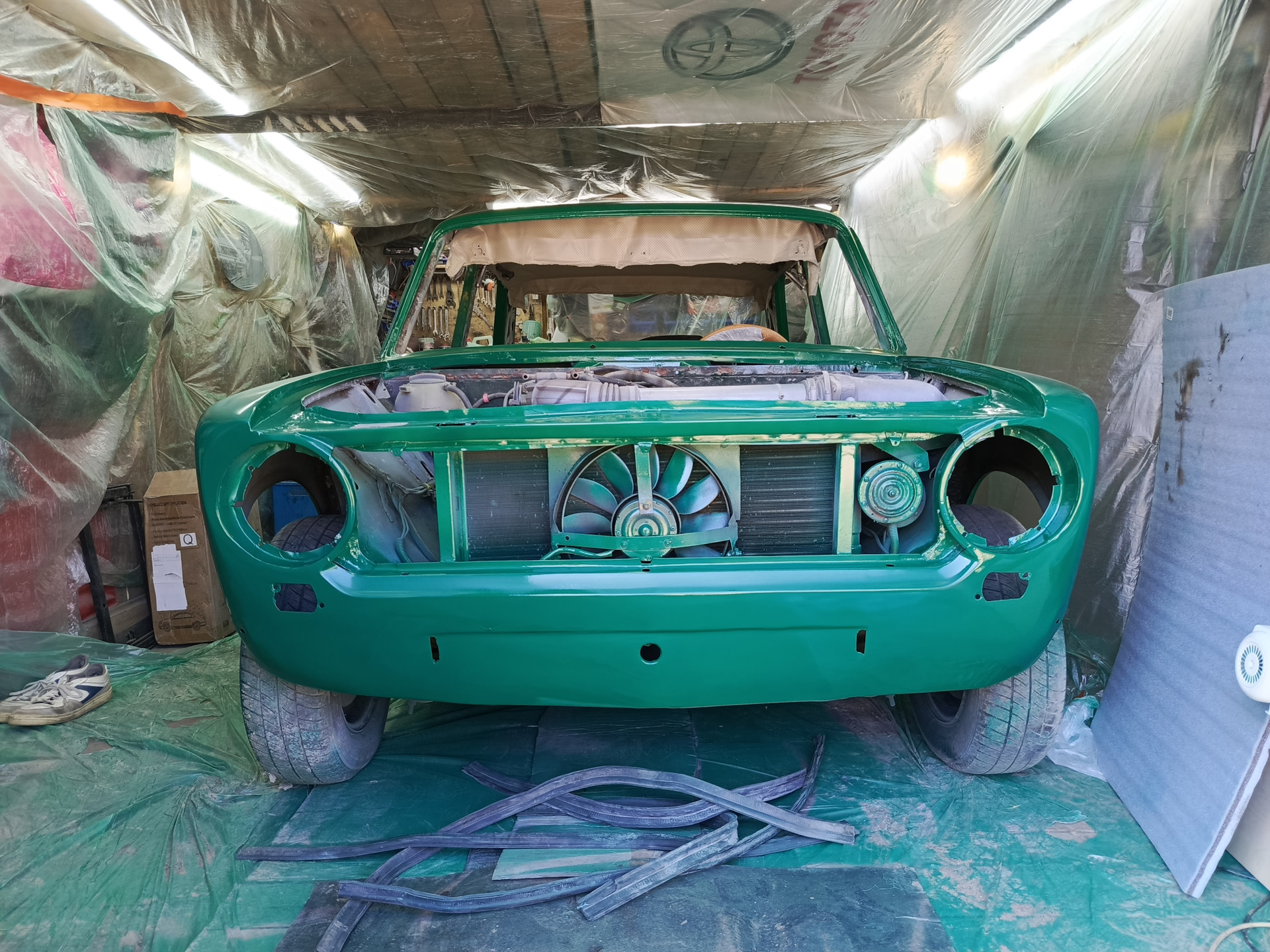 Зеленые муки или бремя выбора цвета — Lada 2101, 1,6 л, 1975 года ...