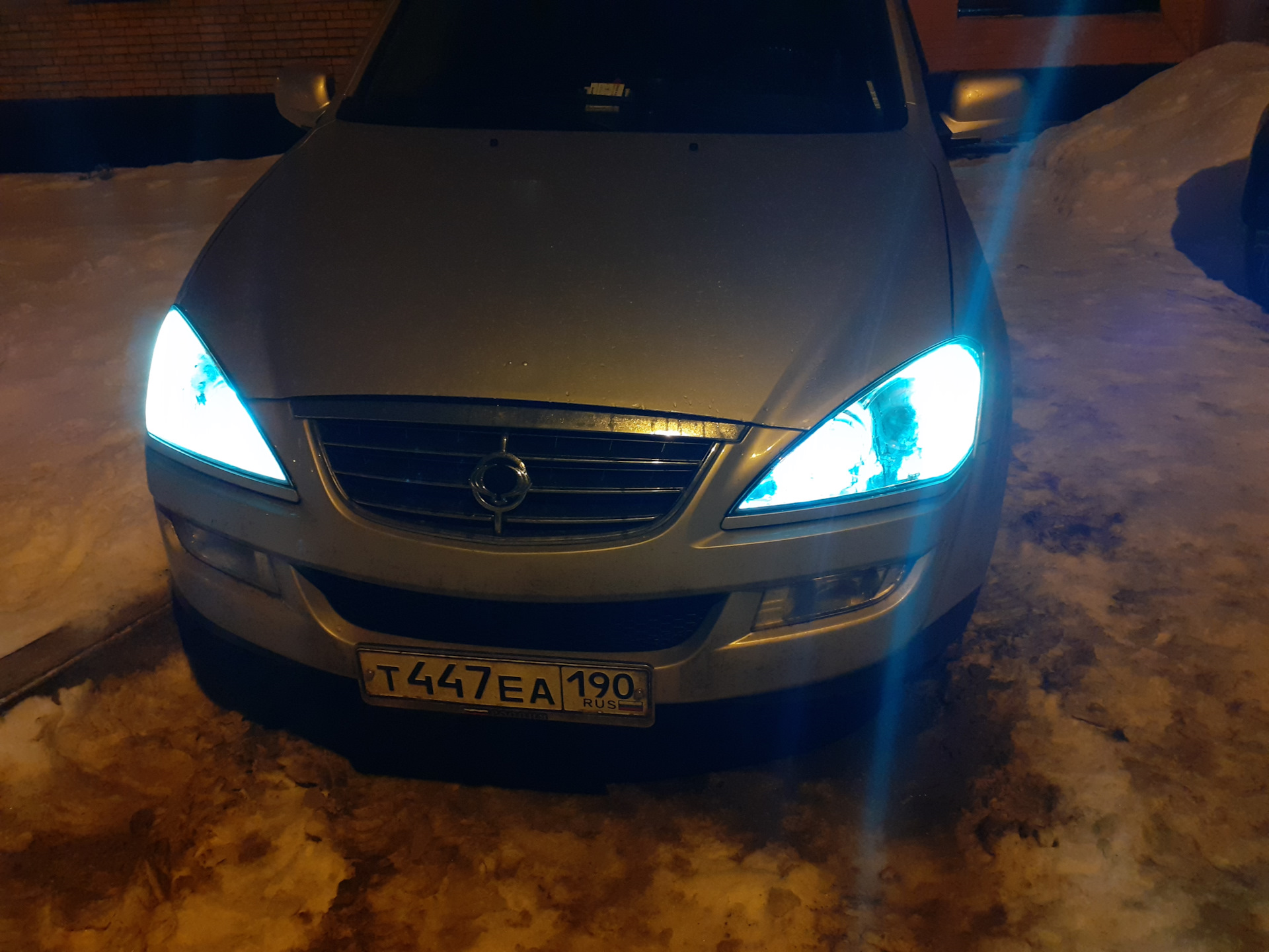 Дневные ходовые огни в поворотники. — SsangYong Kyron, 2 л, 2008 года ...