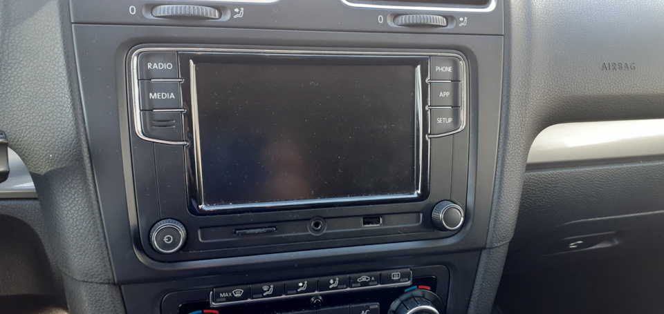 RCD330 plus сломана, подчинена, улучшена — Volkswagen Golf Mk6, 1,6 л ...