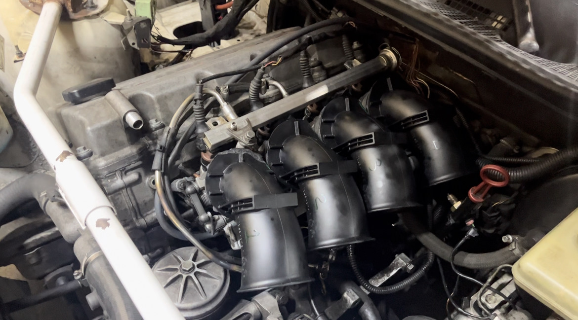 S42 replica, начало — BMW 3 series Coupe (E36), 1,8 л, 1995 года ...