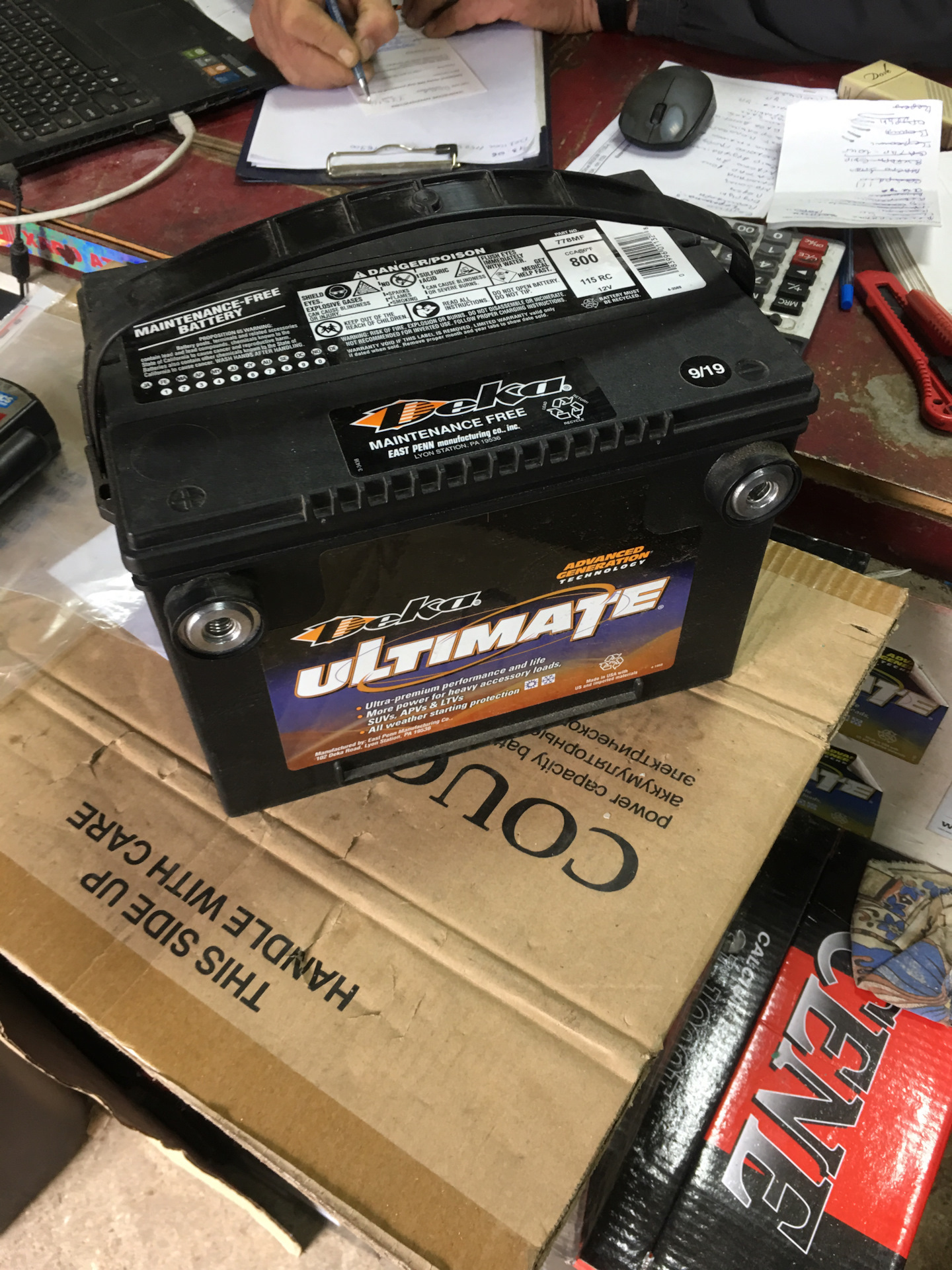 Новый аккумулятор 🔋 — GMC Yukon (GMT800), 6 л, 2004 года | запчасти ...